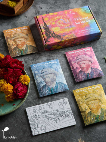 Vincent ke Rang | Organic Holi Gulals | Sustainable Plantable Packaging