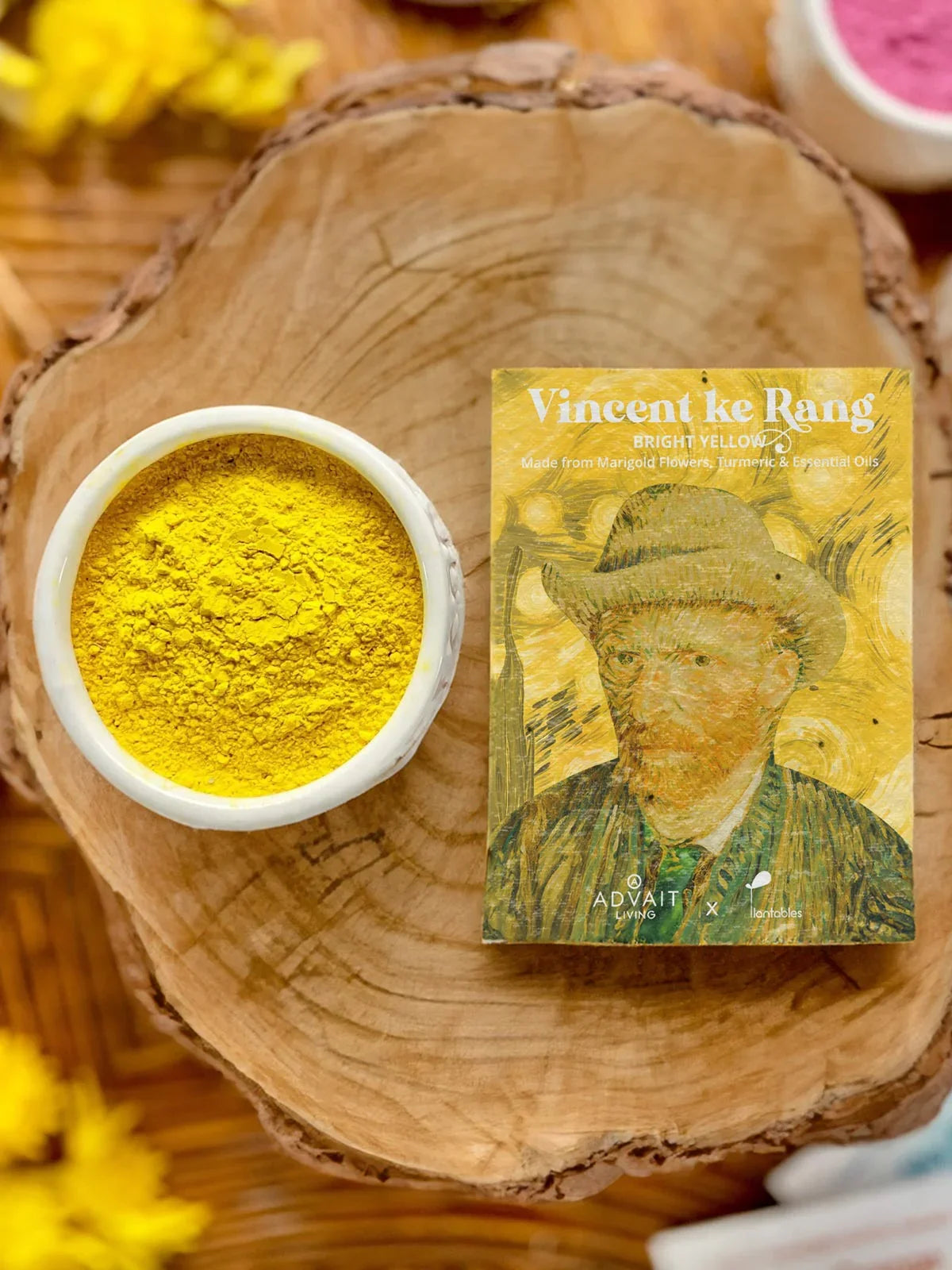 Vincent ke Rang | Organic Holi Gulals | Sustainable Plantable Packaging