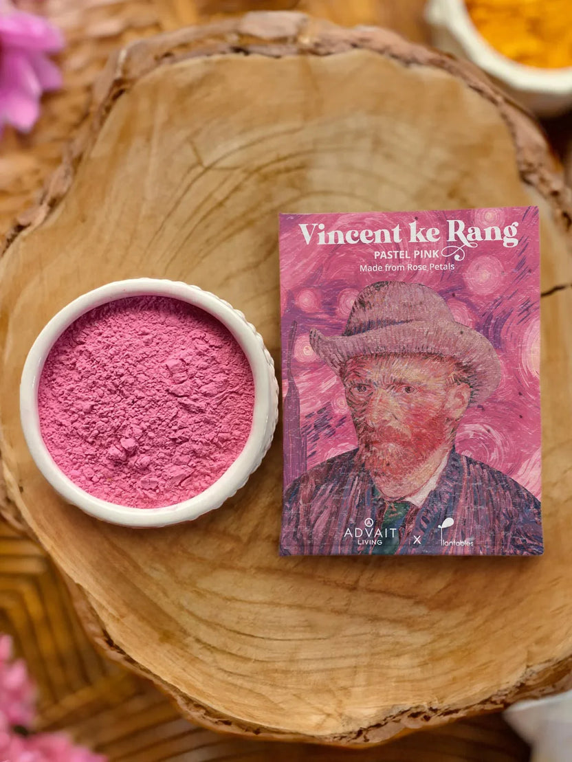 Vincent ke Rang | Organic Holi Gulals | Sustainable Plantable Packaging