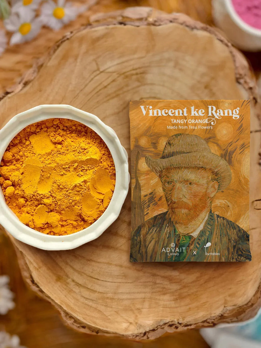 Vincent ke Rang | Organic Holi Gulals | Sustainable Plantable Packaging