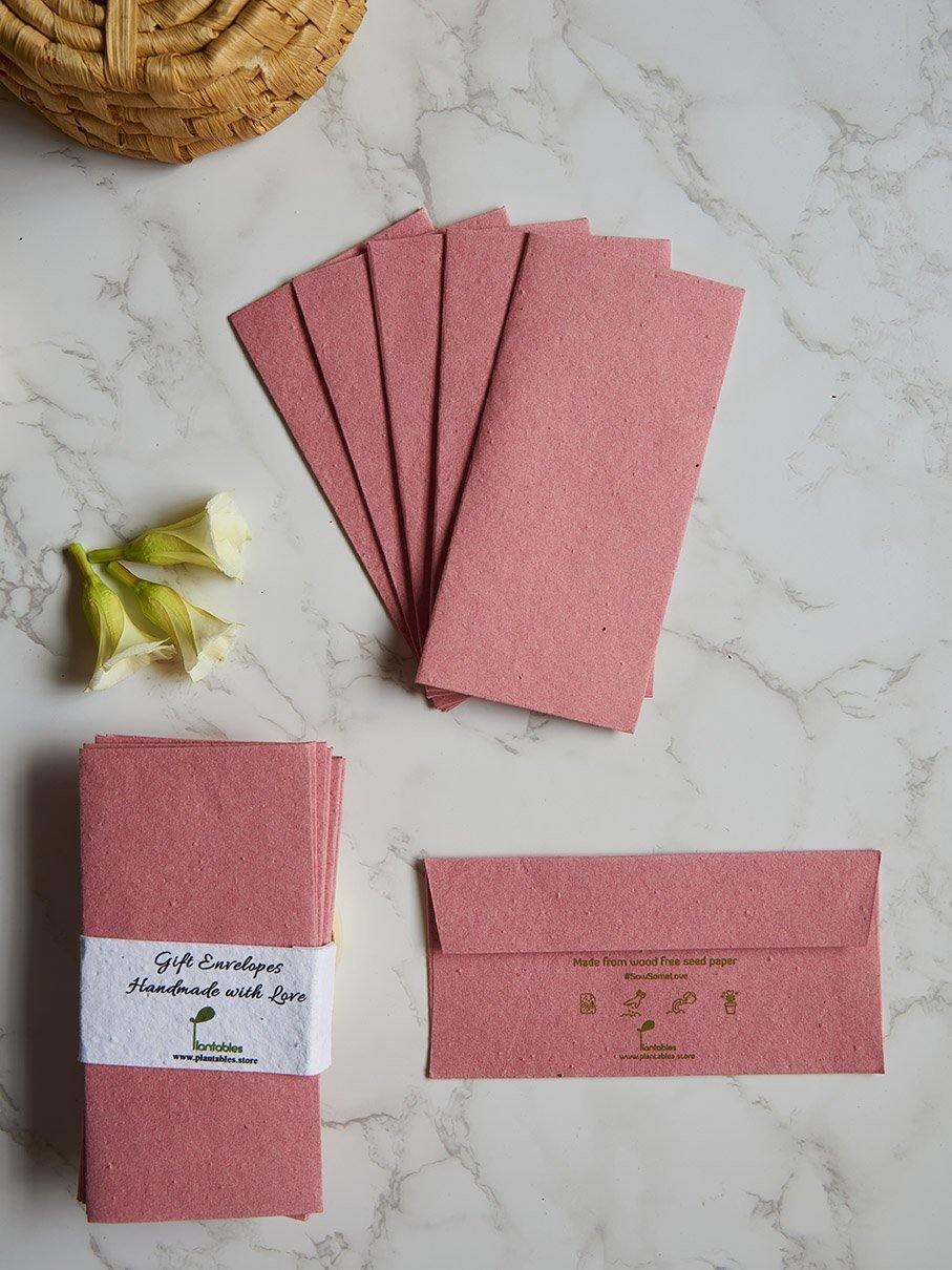 Order eco-friendly gift envelopes online | Beautiful designs